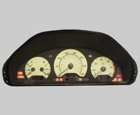E Class-CLK Instrument Cluster Speedo LCD Pixel Display Repair