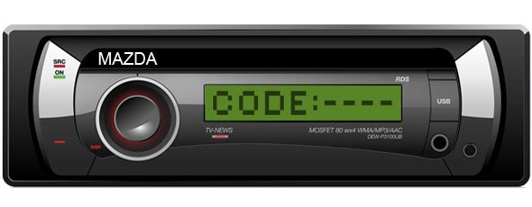 mazda radio decoding
