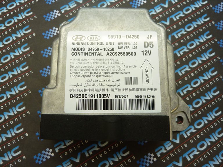 Kia Ceed 95910-J7000 Airbag ECU Module SRS Crash Data Reset Service