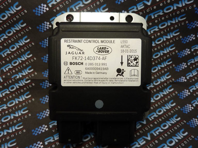 Land rover discovery FK72-14D374-AF airbag ECU control module SRS crash ...