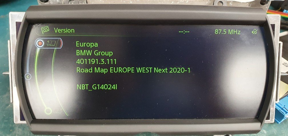 Mini Cooper R56 Road Map Europe West 2020 Map Update