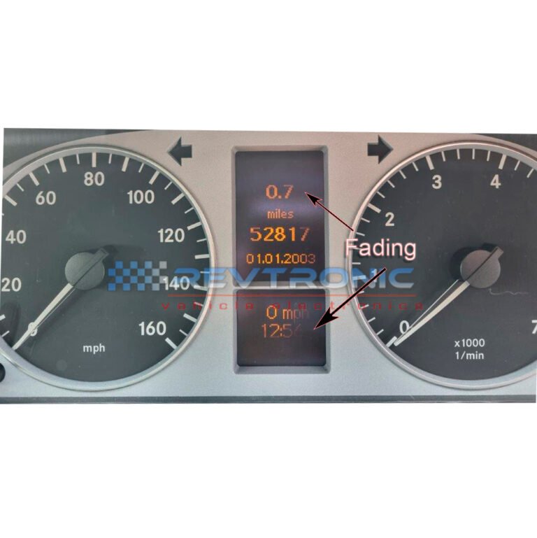 Mercedes A Class W246 Instrument Cluster Speedo Display Repair